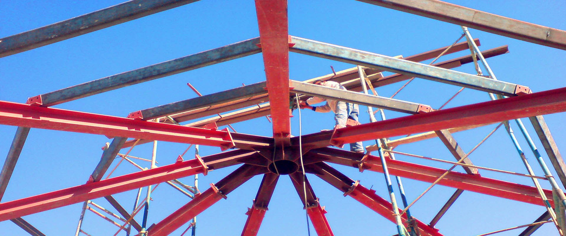 Steel Structure - MAZ STEEL for SPACE FRAME and STEEL STRUCTURE